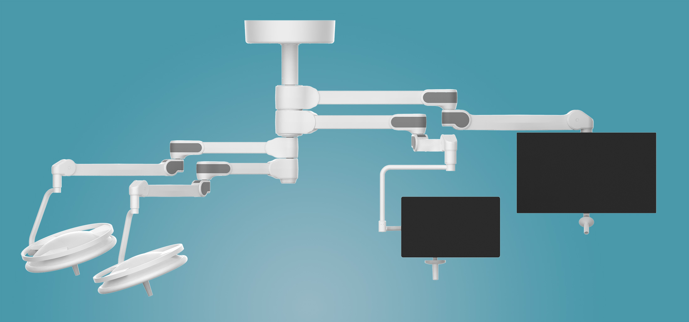 Monitortragarmsysteme – modul technik